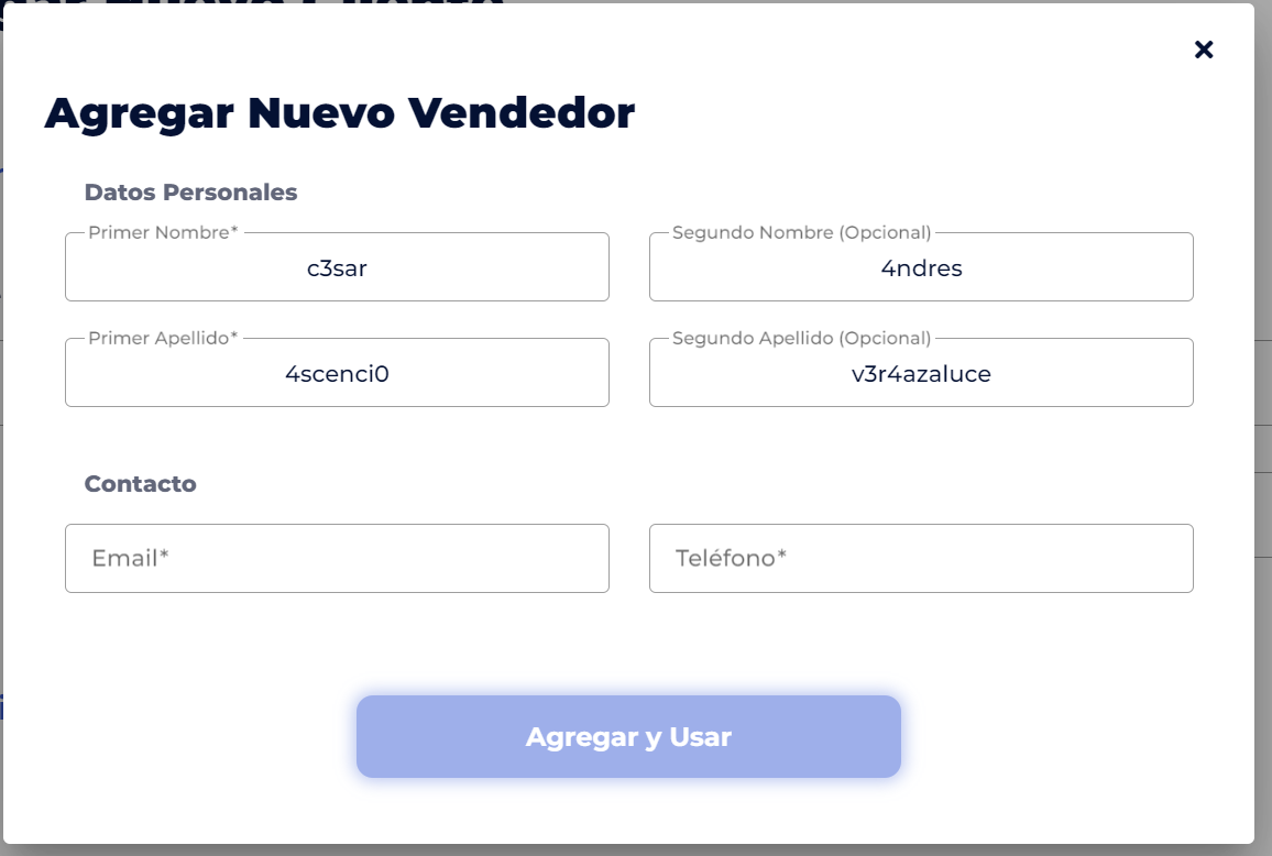 Validar correctamente nombres en diálogo de agregar vendedor · Issue #789 · prestemos/planning ...