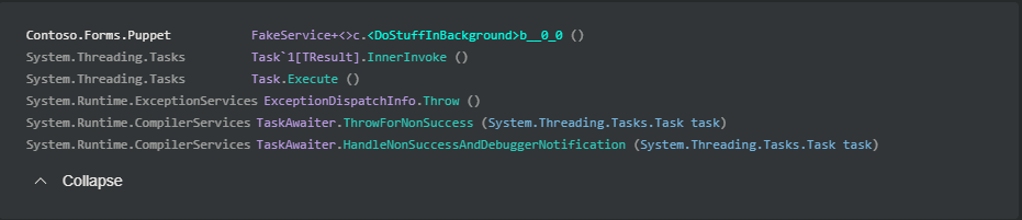 Weird gap in stack trace dashboard when stacktrace uploaded with win32 ...