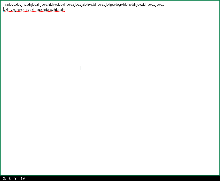 Selection in RichEditBox returns wrong properties in some cases while word wrap enabled · Issue ...