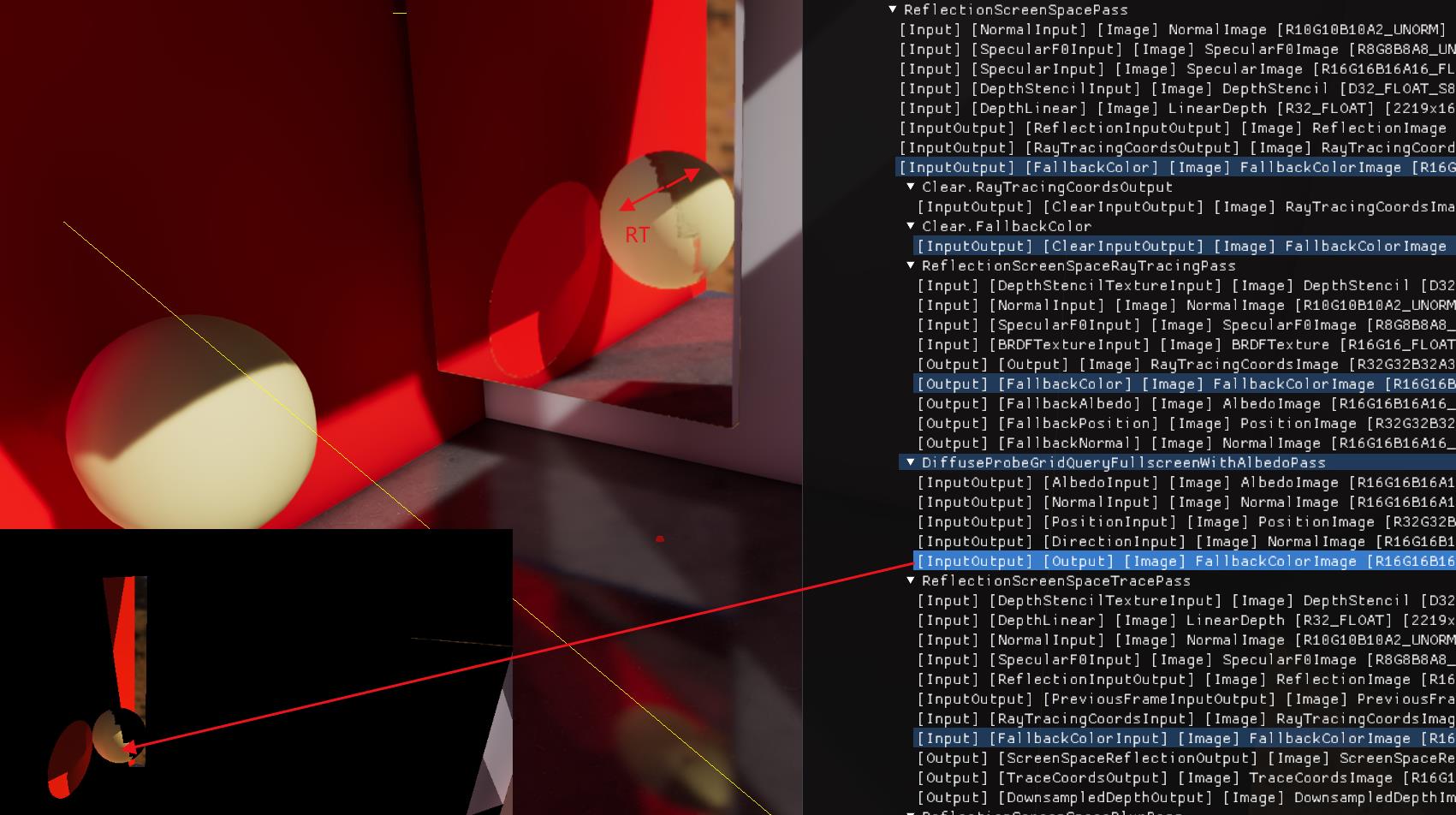 Hybrid SSR-RayTraced Reflections: Brighter in RT part · o3de o3de · Discussion #16000 · GitHub