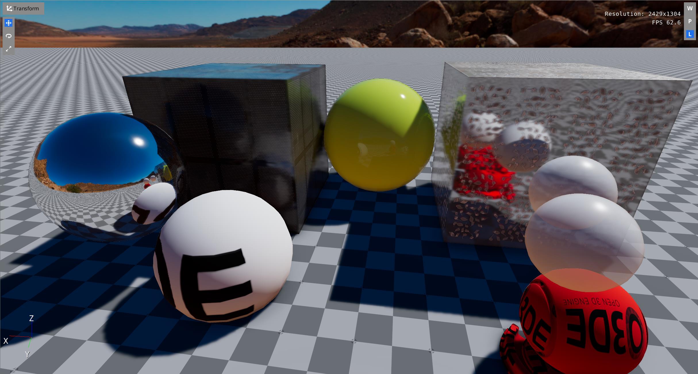 Basic ray-traced reflections · o3de o3de · Discussion #14952 · GitHub