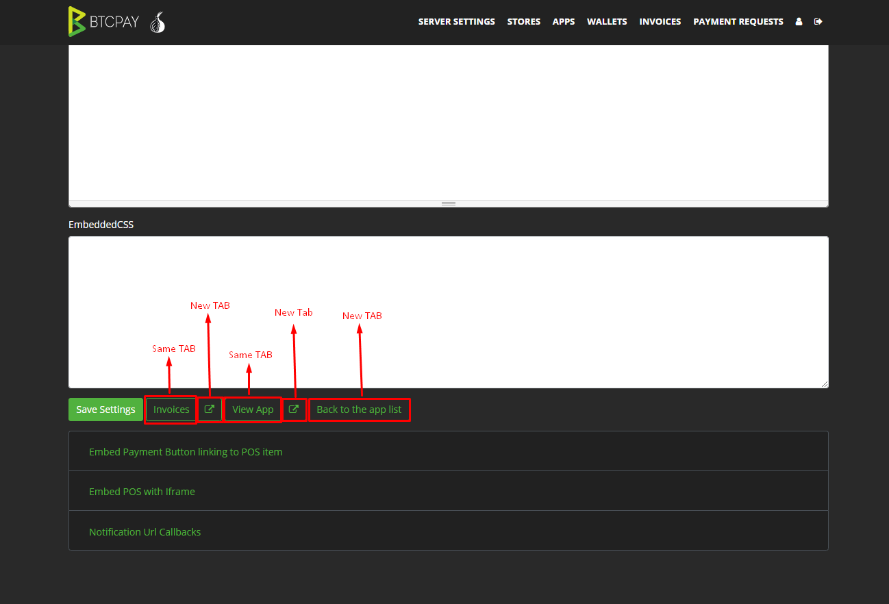 "Back to the app list" opens new tab. · Issue #1661 · btcpayserver/btcpayserver · GitHub