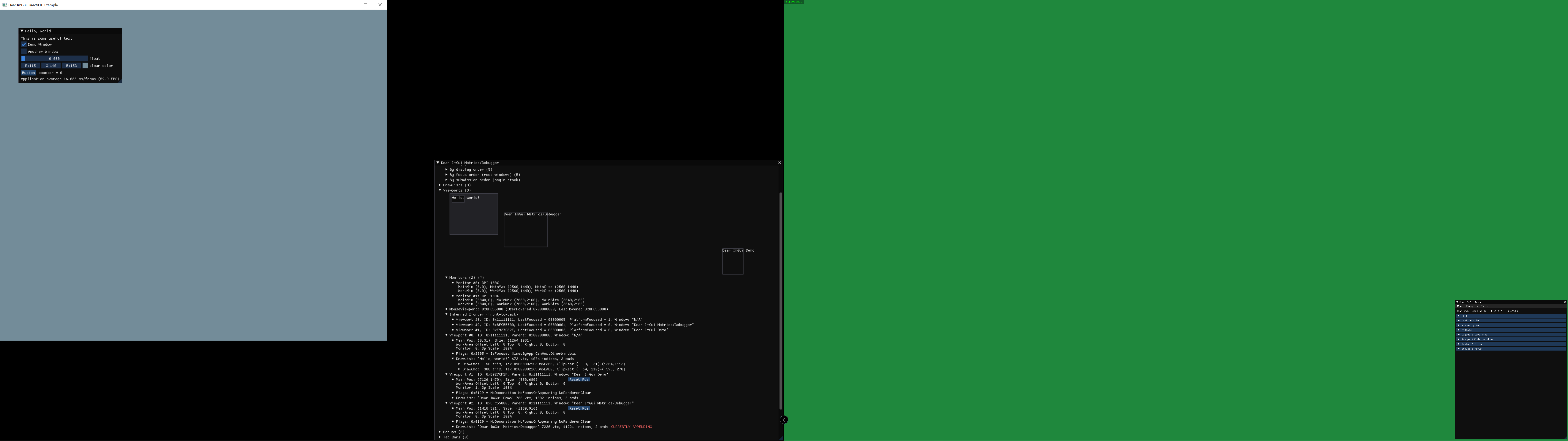 Various Viewport drag fails for multi-monitors ((sdl2 | win32) ! glfw ...