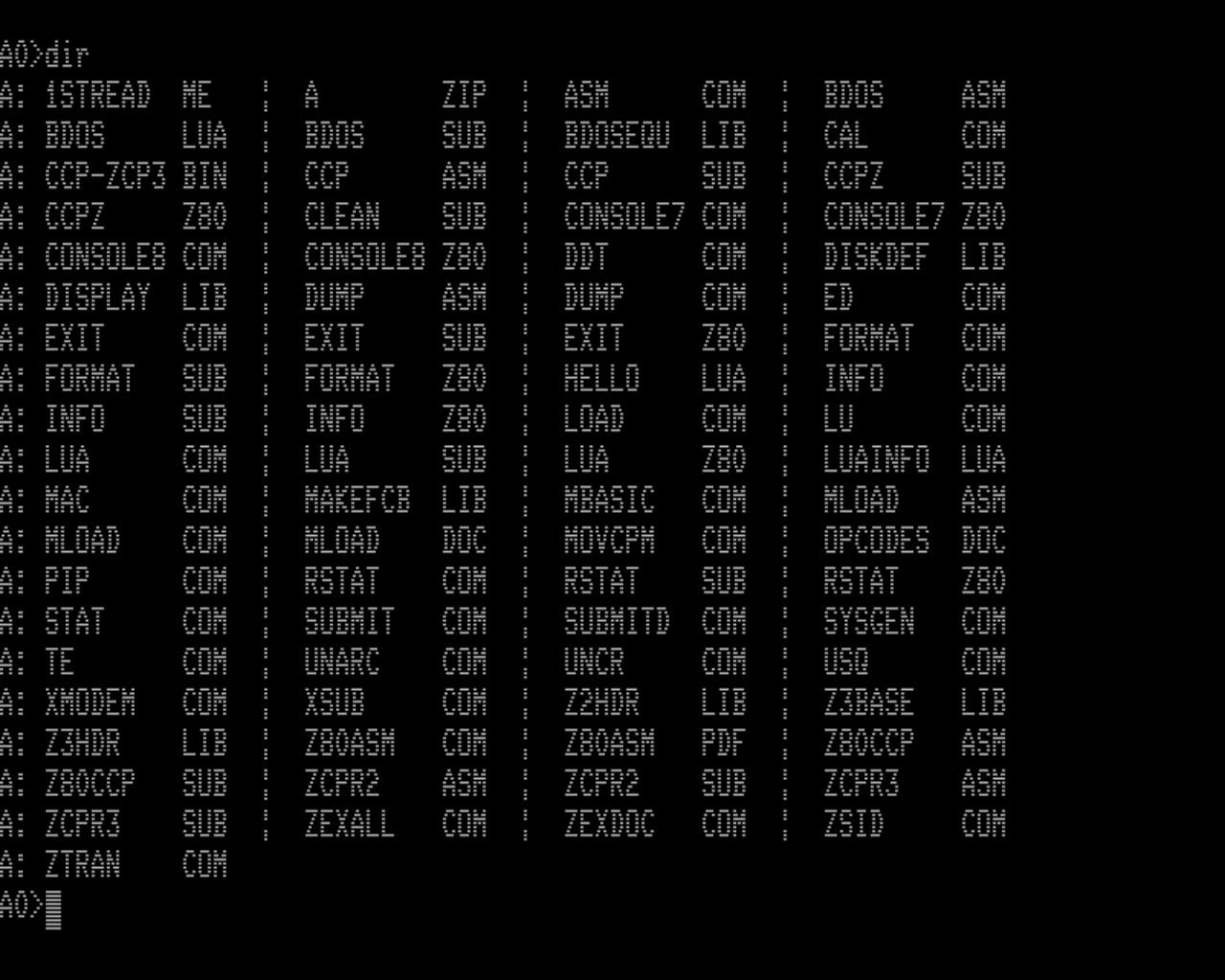Request/Feature: VT100 Font for Terminal · Issue #126 · fdivitto/FabGL · GitHub