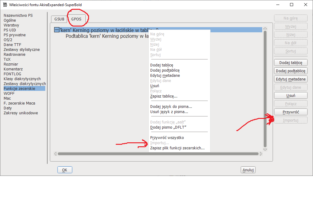 Import another kerning table · Issue #4768 · fontforge/fontforge · GitHub