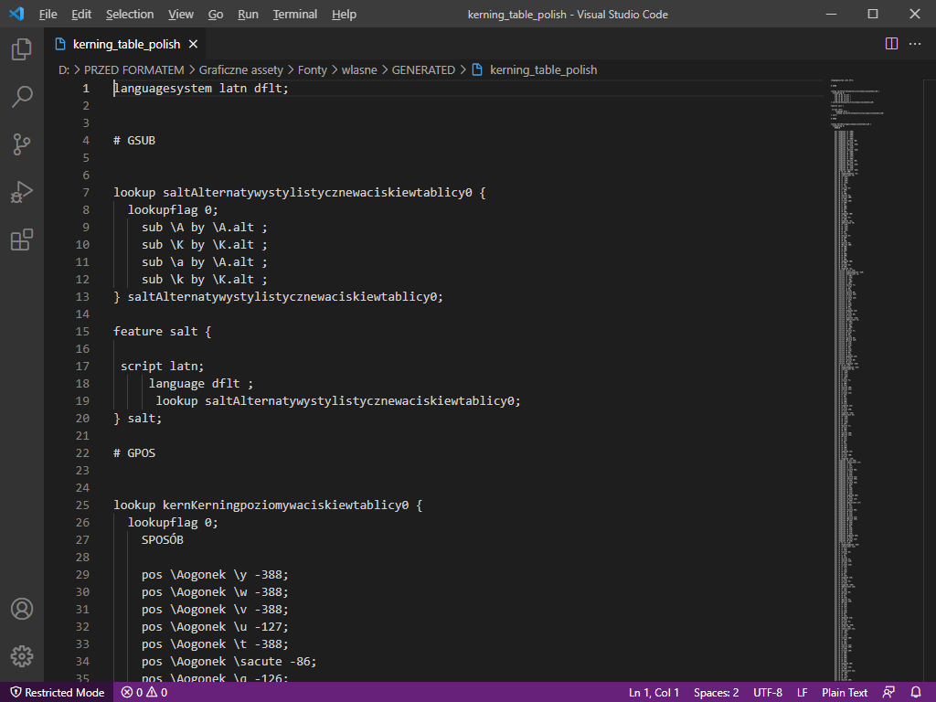 Import another kerning table · Issue #4768 · fontforge/fontforge · GitHub