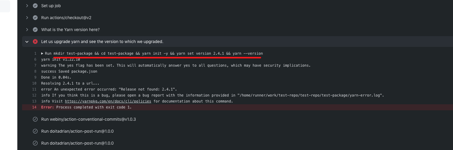 [Bug] Wrong version set with "yarn set version berry" · Issue #2741 ...