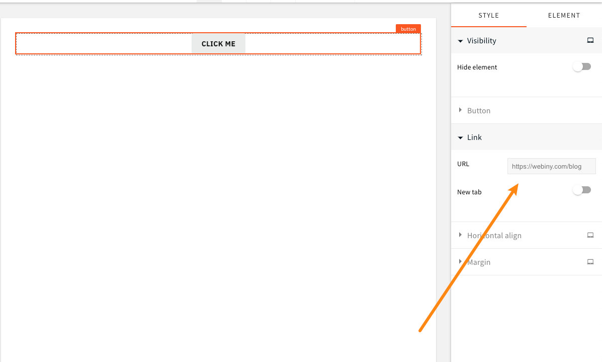 Finish new Page Builder Button / Action Settings · Issue #2052 · webiny/webiny-js · GitHub