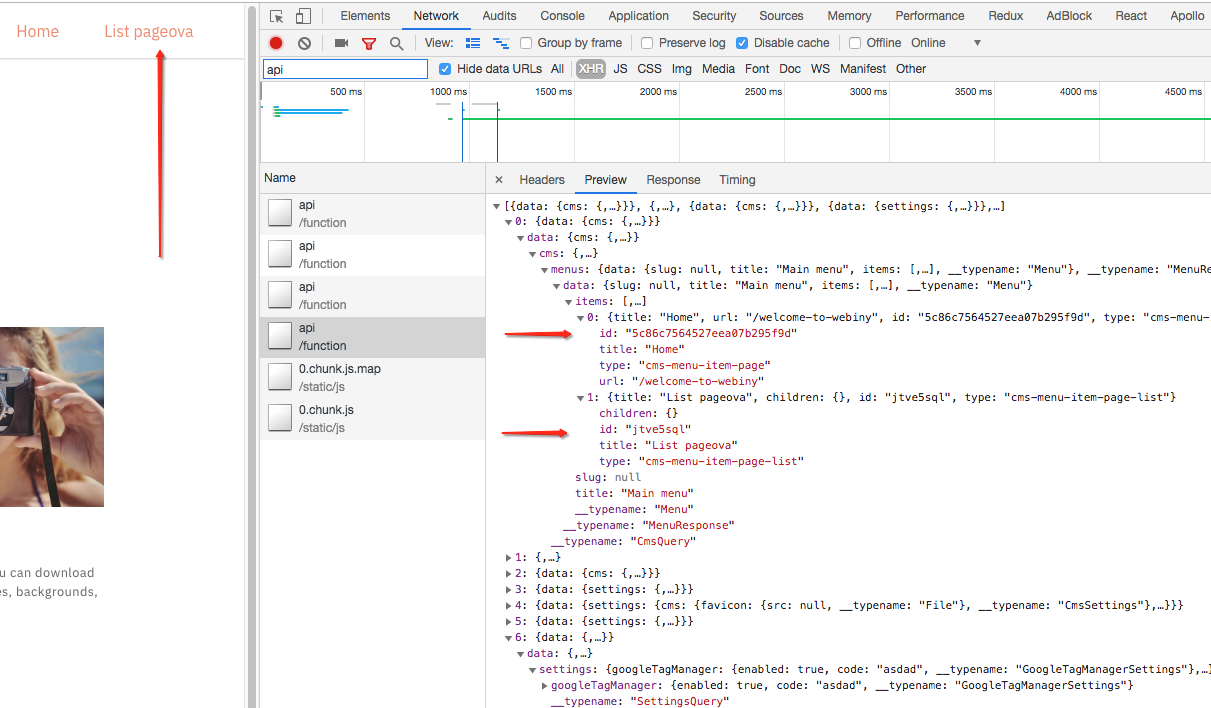 No dropdown menu for "list of pages" menu item type · Issue #507 · webiny/webiny-js · GitHub
