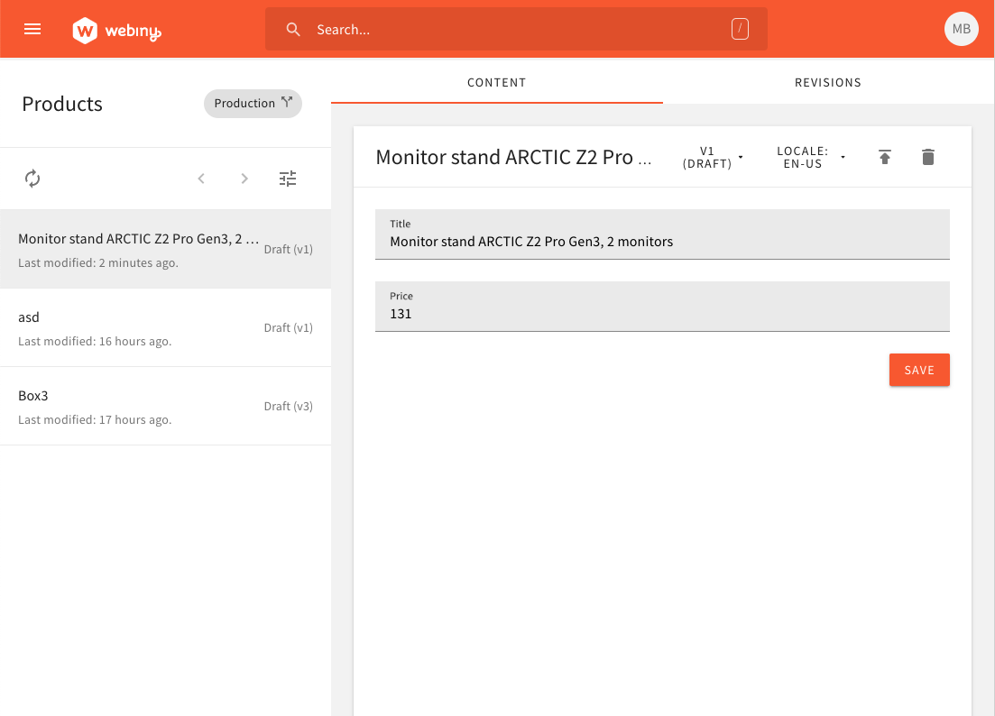 Headless CMS - content view · Issue #830 · webiny/webiny-js · GitHub