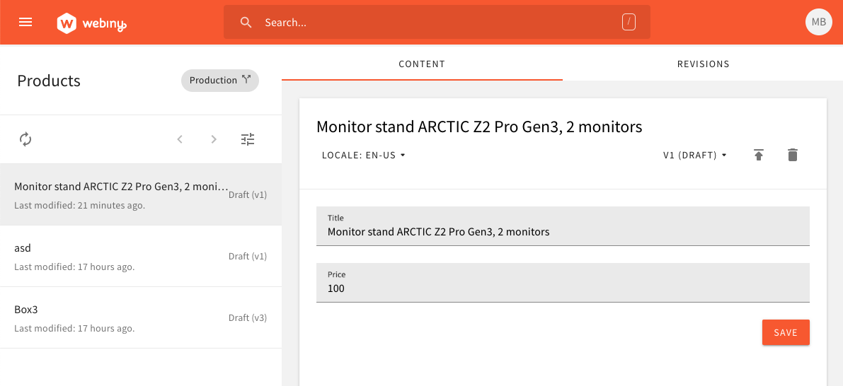 Headless CMS - content view · Issue #830 · webiny/webiny-js · GitHub