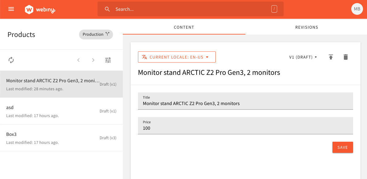 Headless CMS - content view · Issue #830 · webiny/webiny-js · GitHub