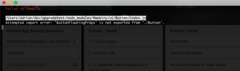 webiny:admin build failes during deployment · Issue #1249 · webiny/webiny-js · GitHub