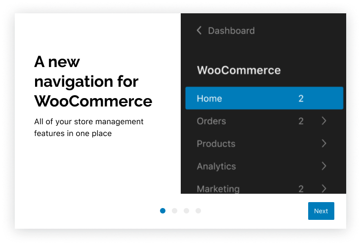 Intro video about the new navigation · Issue #6214 · woocommerce/woocommerce-admin · GitHub