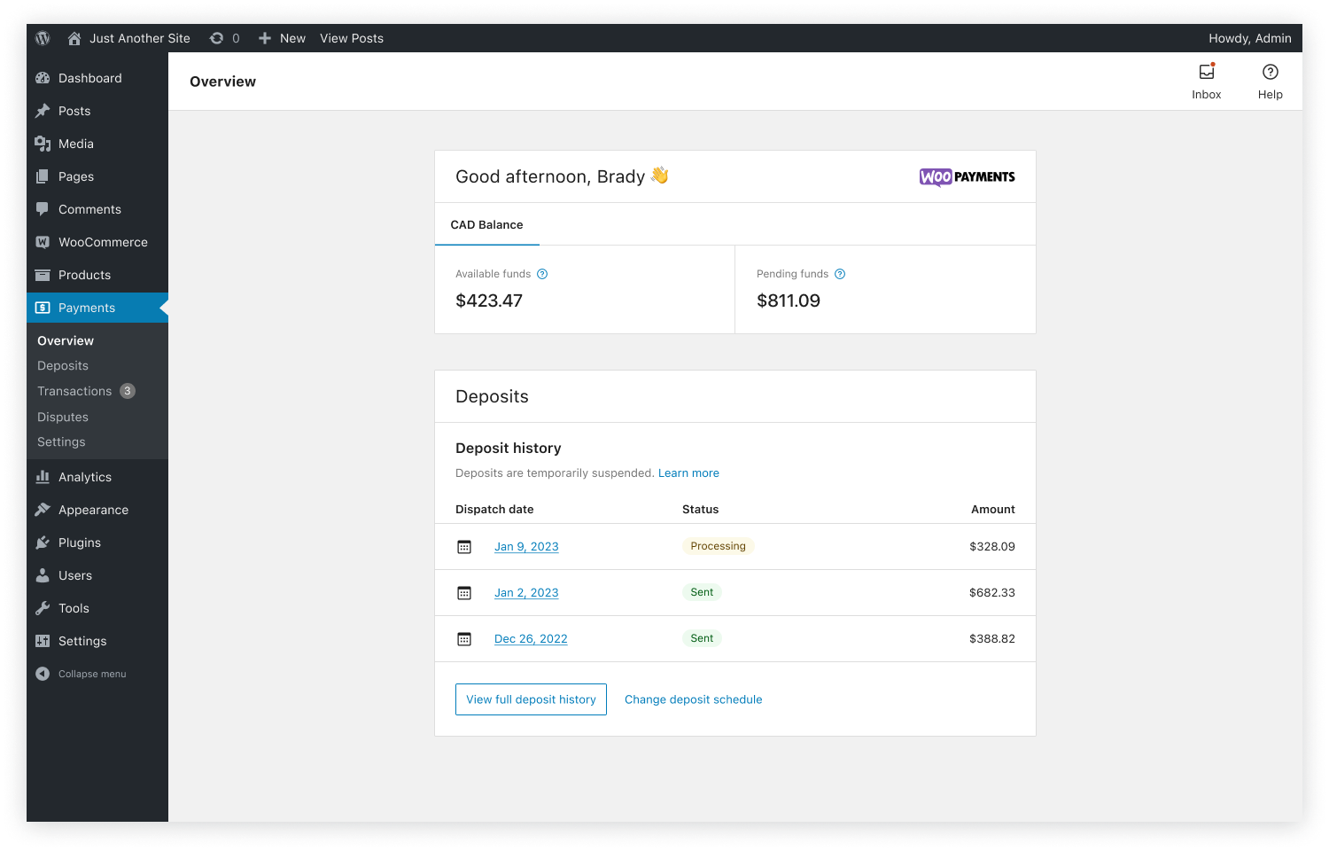 Simplify Deposits Ui Add Note About Deposit Schedule · Issue 5699 · Automattic Woocommerce