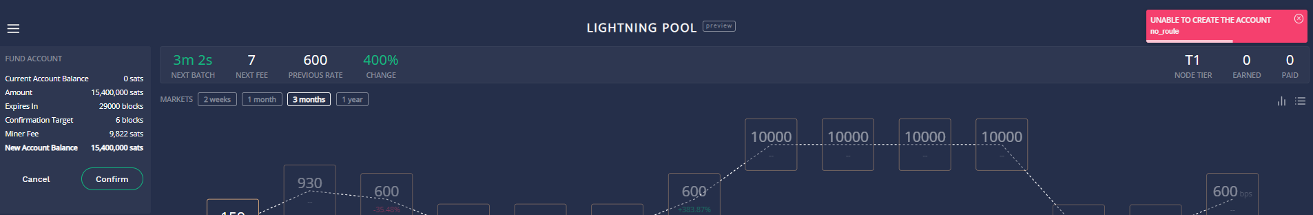 Trying to FUND ACCOUNT and receive the error "UNABLE TO CREATE THE ACCOUNT no_route" · Issue ...