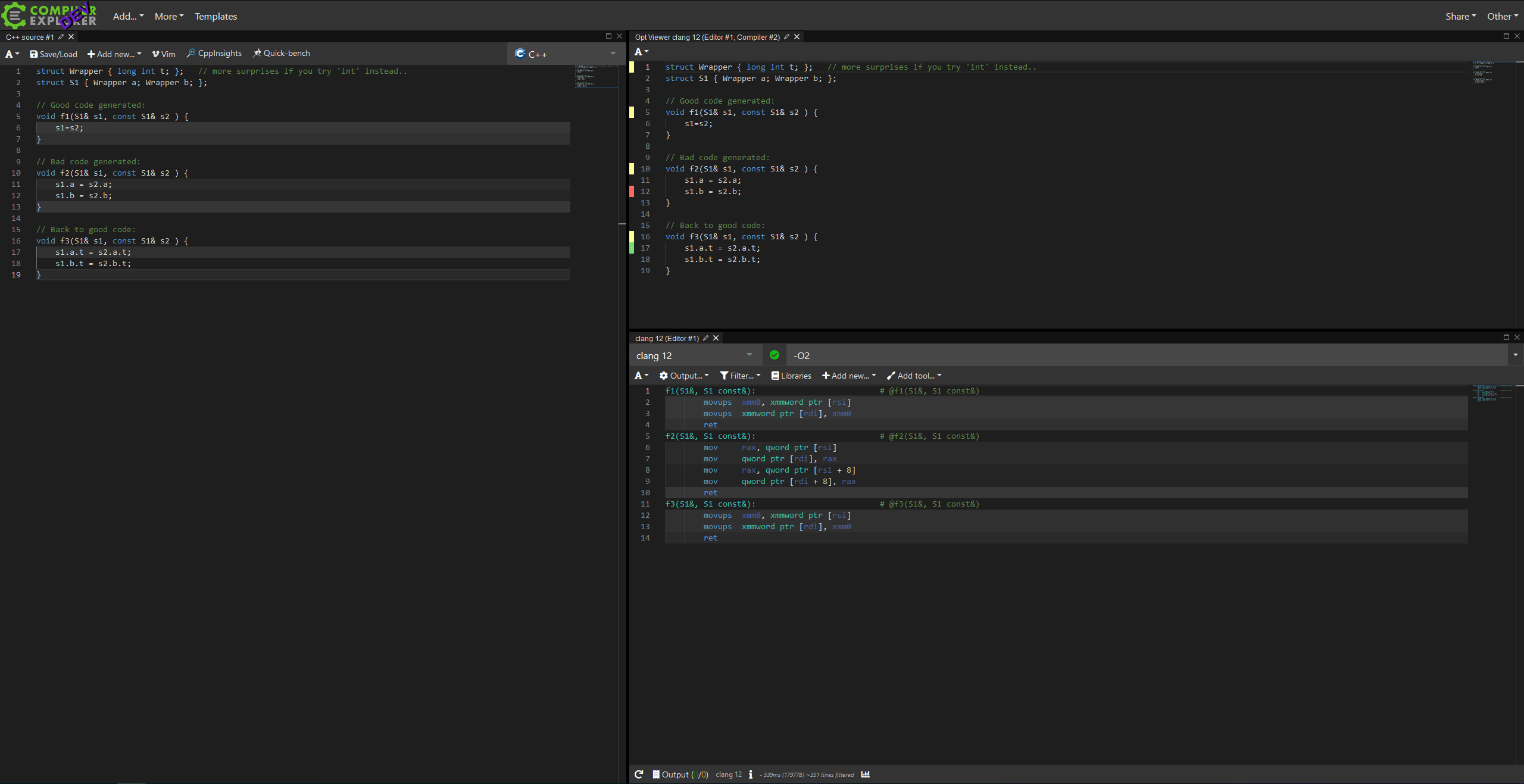 [BUG]: `opt-decoration` css class not visible in dark/dark+ theme · Issue #4300 · compiler ...