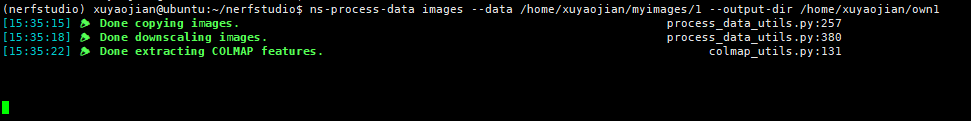 ns-process-data command stuck! · Issue #2188 · nerfstudio-project/nerfstudio · GitHub