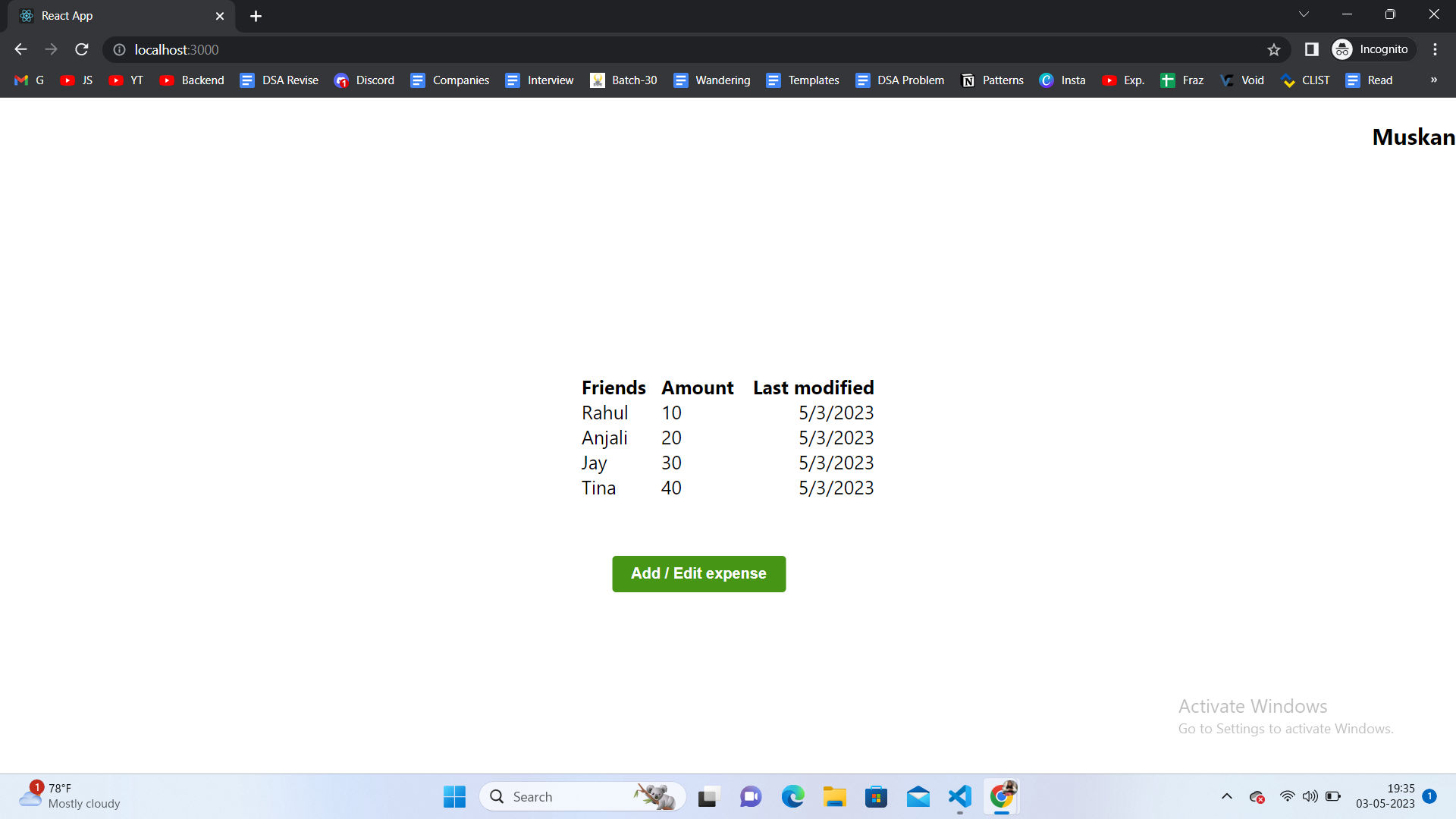 GitHub - Invocoder/ShareExpense
