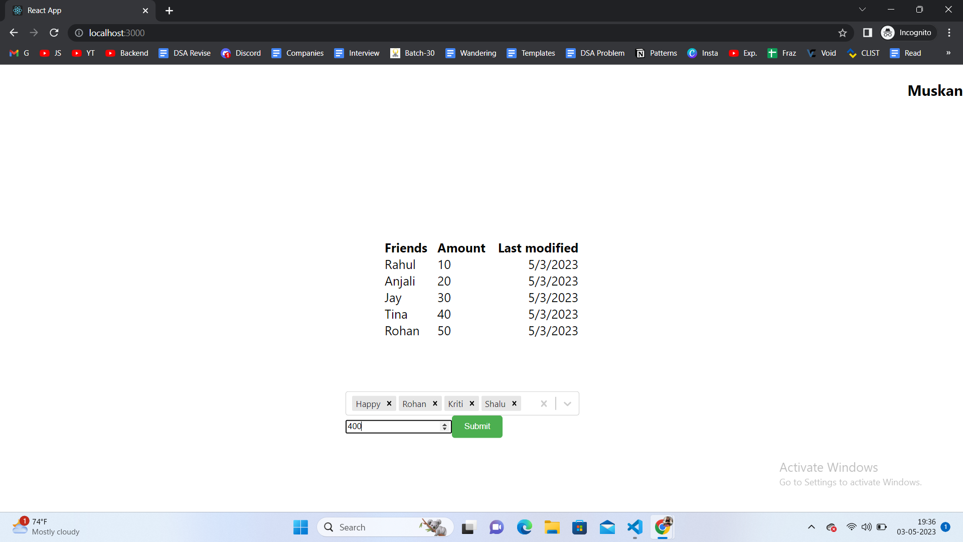 GitHub - Invocoder/ShareExpense