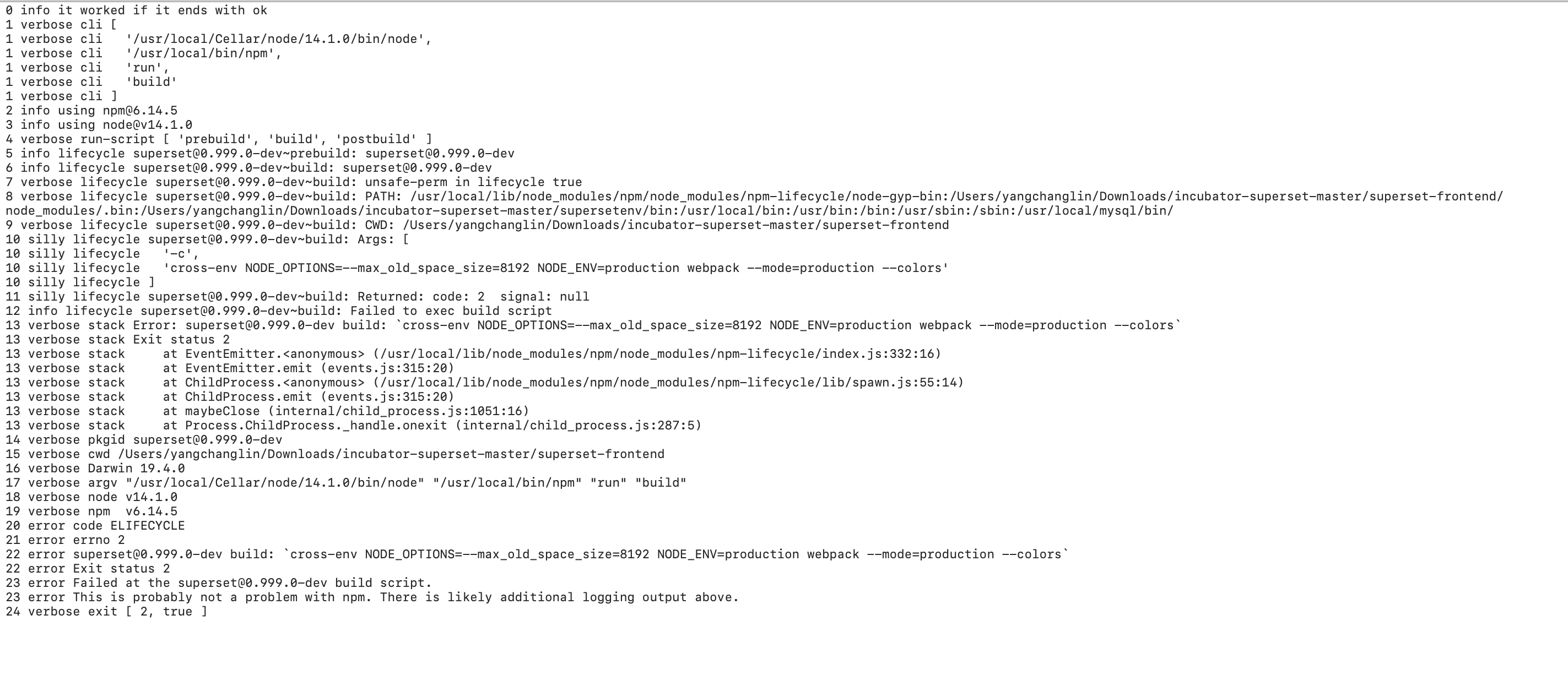 Superset Property Hidden Does Not Exist On Type Columninstance · Issue 9900 · Apache