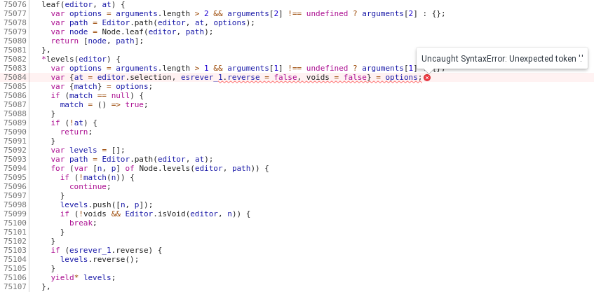 syntax error in vendor.js · Issue #1925 · fuse-box/fuse-box · GitHub