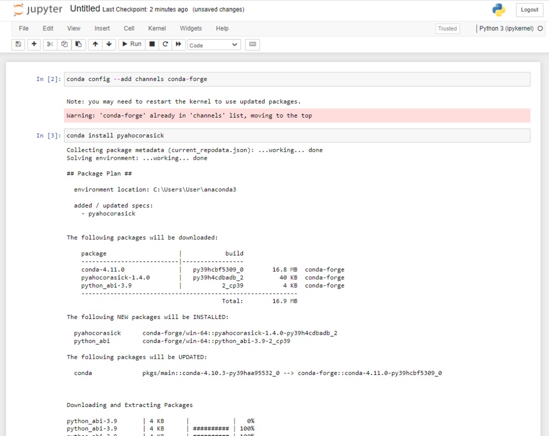 ERROR: Failed building wheel for pyahocorasick · Issue #4 · ChongLC/MinimalSetofViralPeptidome ...