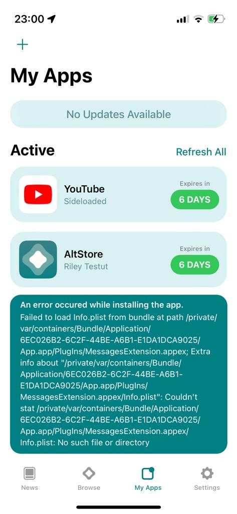 How to fix this error? · Issue #169 · MiRO92/uYou-for-YouTube · GitHub