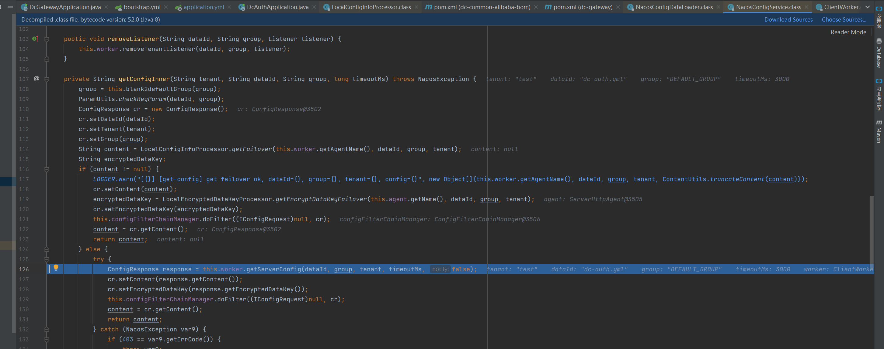 springboot 项目启动时无法正常获取nacos config 远程配置文件 · Issue #3374 · alibaba/spring-cloud-alibaba · GitHub