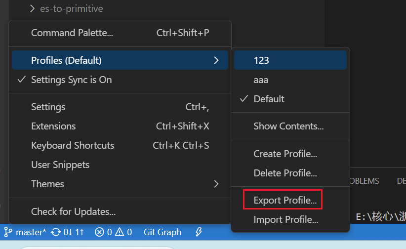 When using the export profiles feature, I unchecked a few plugins that I didn't need and then ...