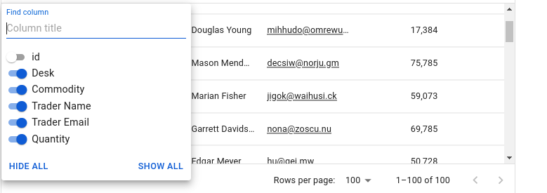 Ability to edit column panel footer for the data grid · Issue #8887 · mui/mui-x · GitHub