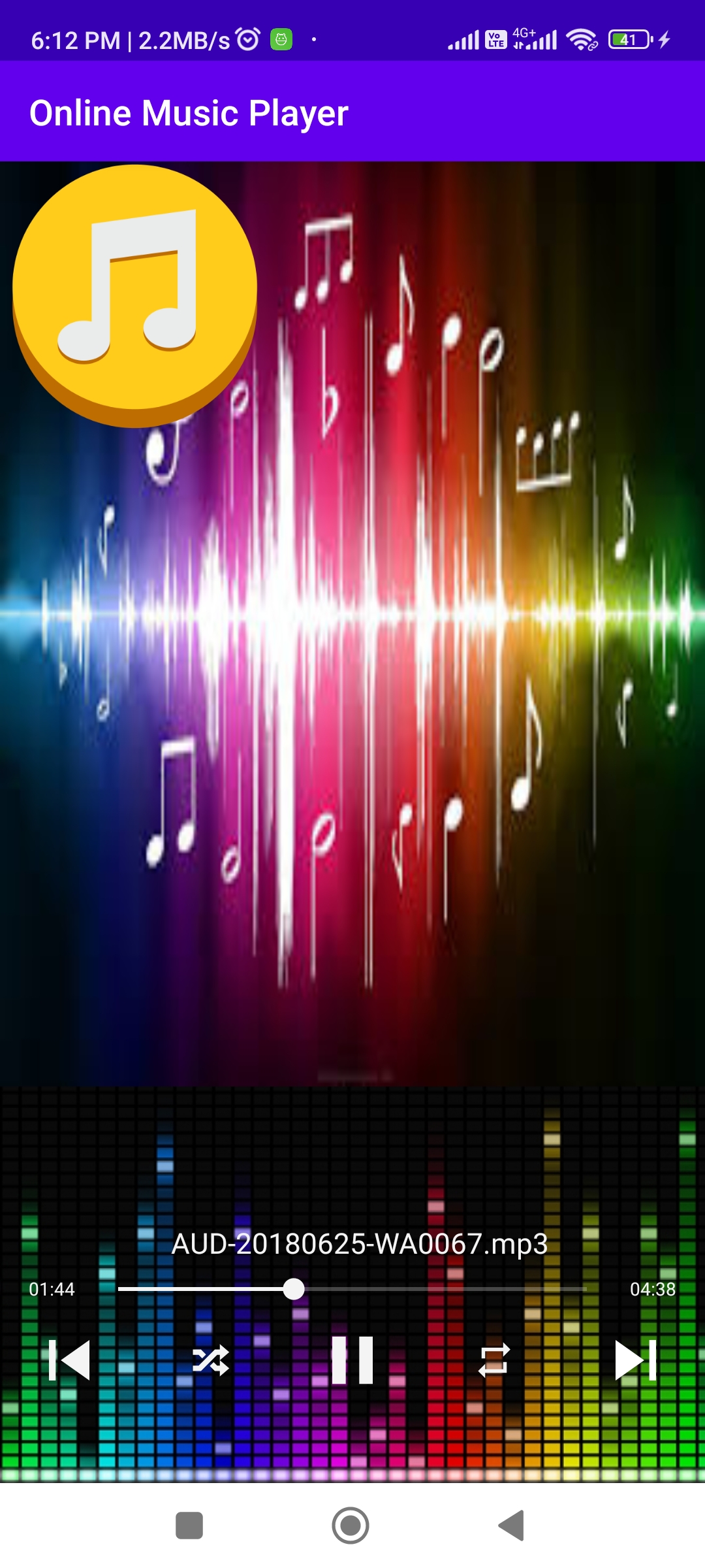 GitHub - Gyanprakash73/Online-Music-Player: Music Player