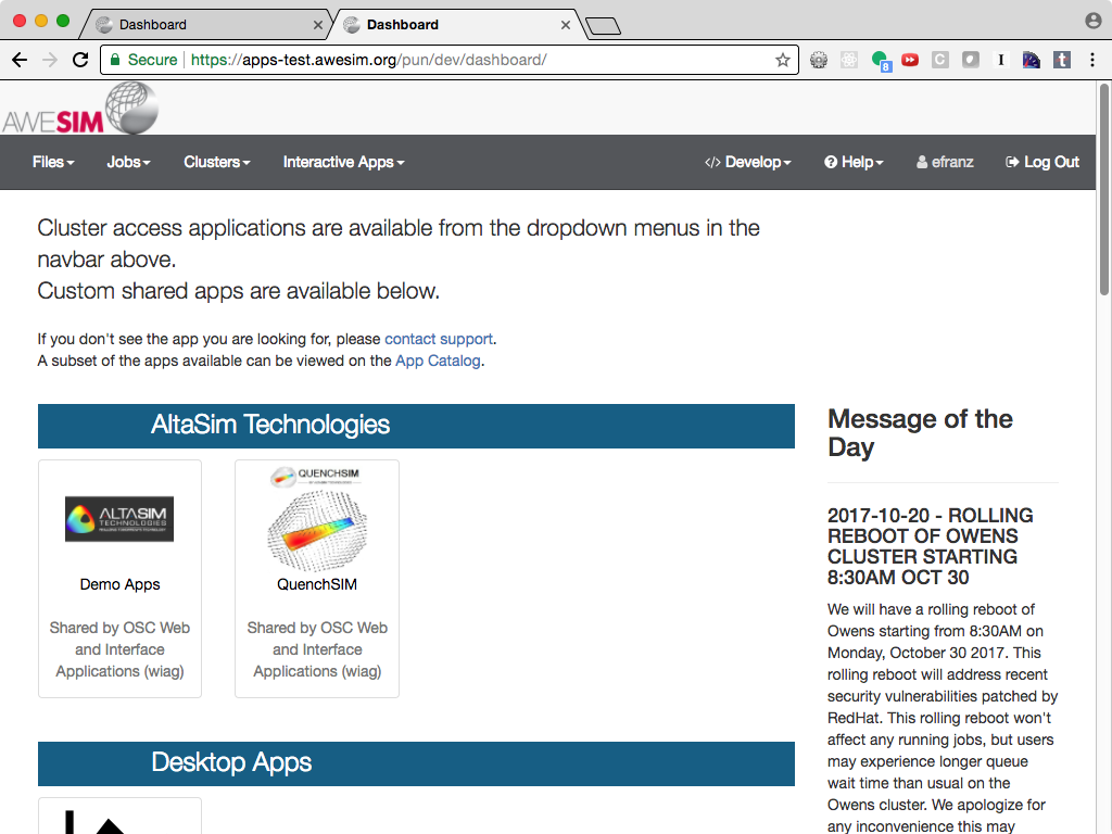 Dashboard: Split navbar into two rows to accommodate variable width of site titles · Issue #228 ...