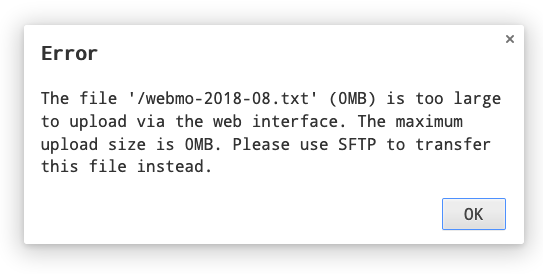 Add ability to disable file uploads · Issue #716 · OSC/ood_core · GitHub