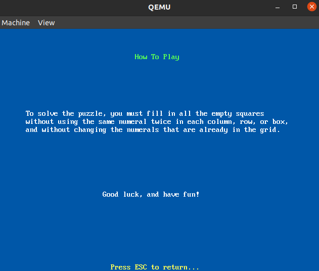 GitHub - AllanVasc/Bootloader: This repository is a Sudoku game, coded in assembly language, and ...