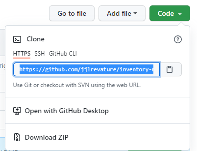 GitHub - jjlrevature/inventory-management-system-b