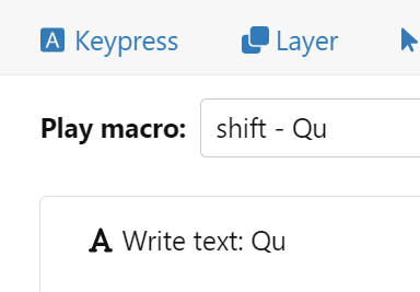 Macro on shift layer not working correct · Issue #641 · UltimateHackingKeyboard/firmware · GitHub