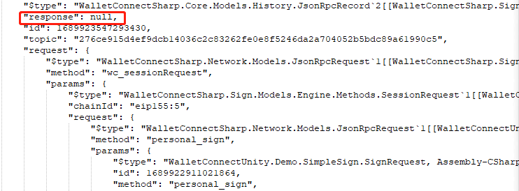 personal sign, response is null · Issue #84 · WalletConnect/WalletConnectUnity · GitHub