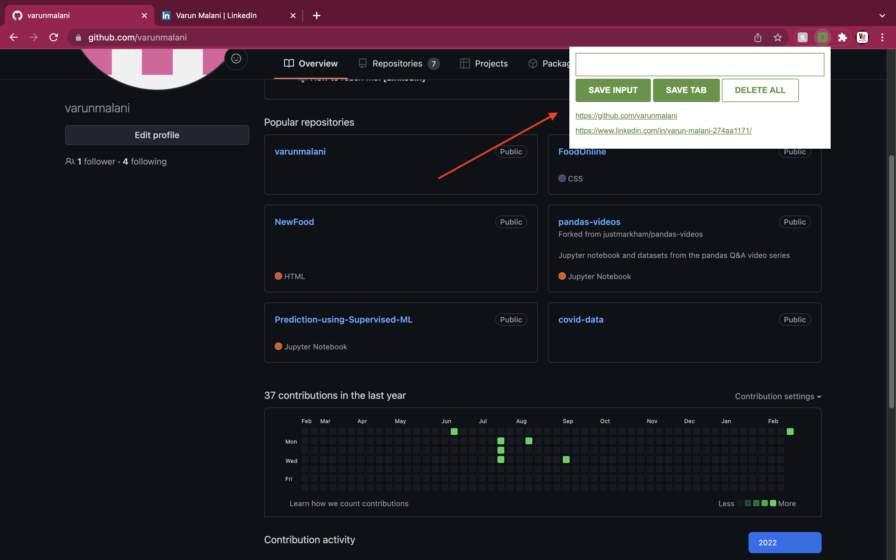GitHub - varunmalani/UrlTracker