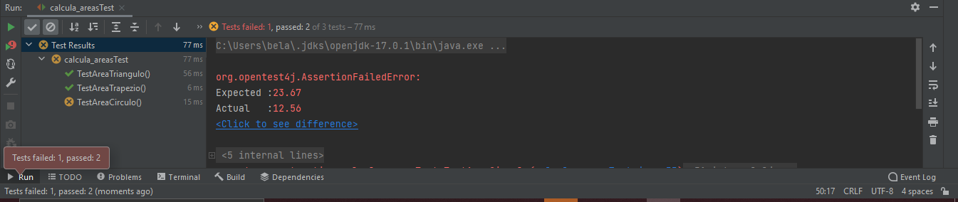GitHub - IzabelaAAndrade/Teste-JUnit: Os códigos apresentados ...