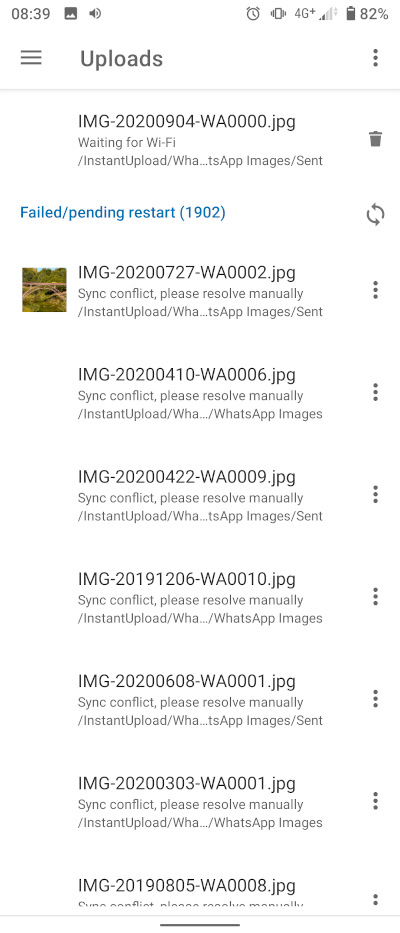 Auto Upload And Overwrite Remote Version Create Sync Conflict · Issue 6893 · Nextcloud