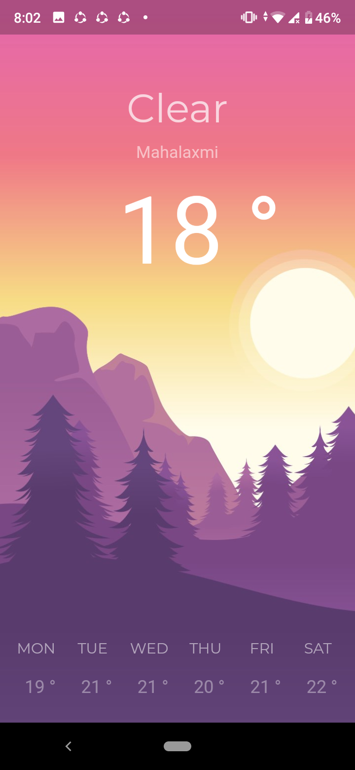 GitHub - samiptimalsena/Flutter-Weather: A Weather forecasting app ...