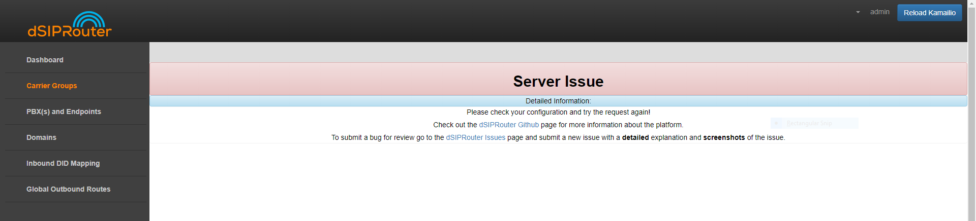 v0.522 carrier group · Issue #200 · dOpensource/dsiprouter · GitHub