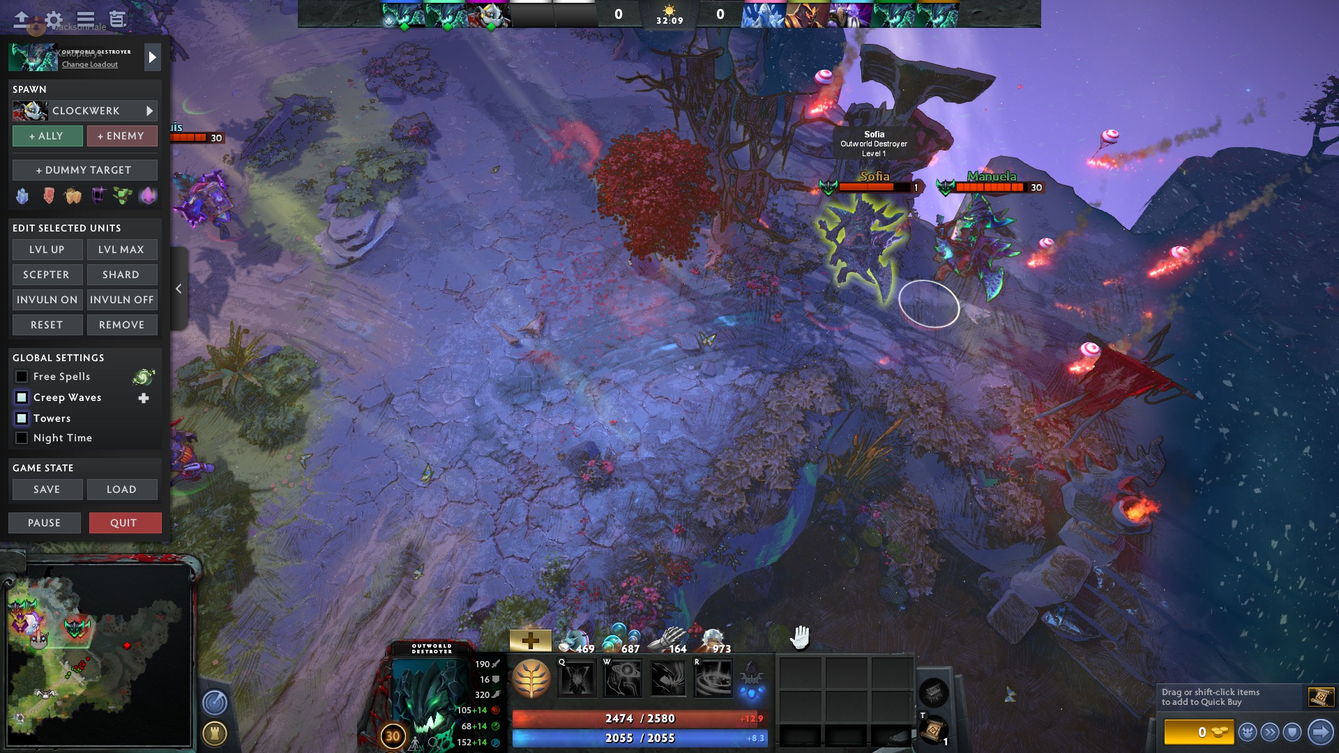Outworld Destroyer Aghanims Shard unintentional behaviors · Issue #5686 · ValveSoftware/Dota2 ...
