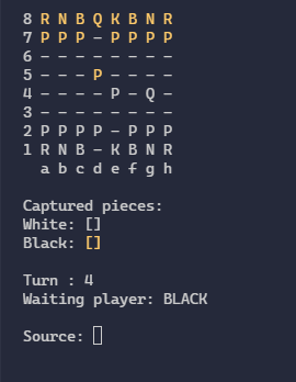 GitHub - NathanaelCarauna/Chess-console: A complete console chess game ...