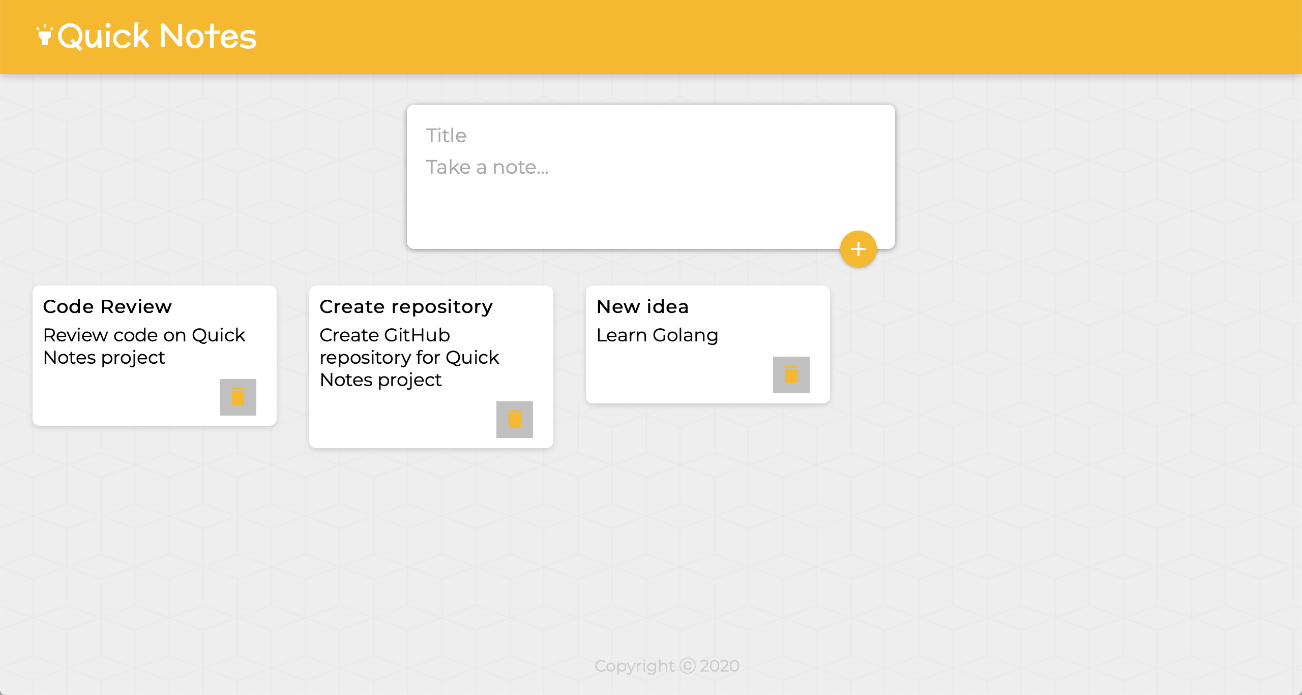 GitHub - joshbarber/Quick-Notes