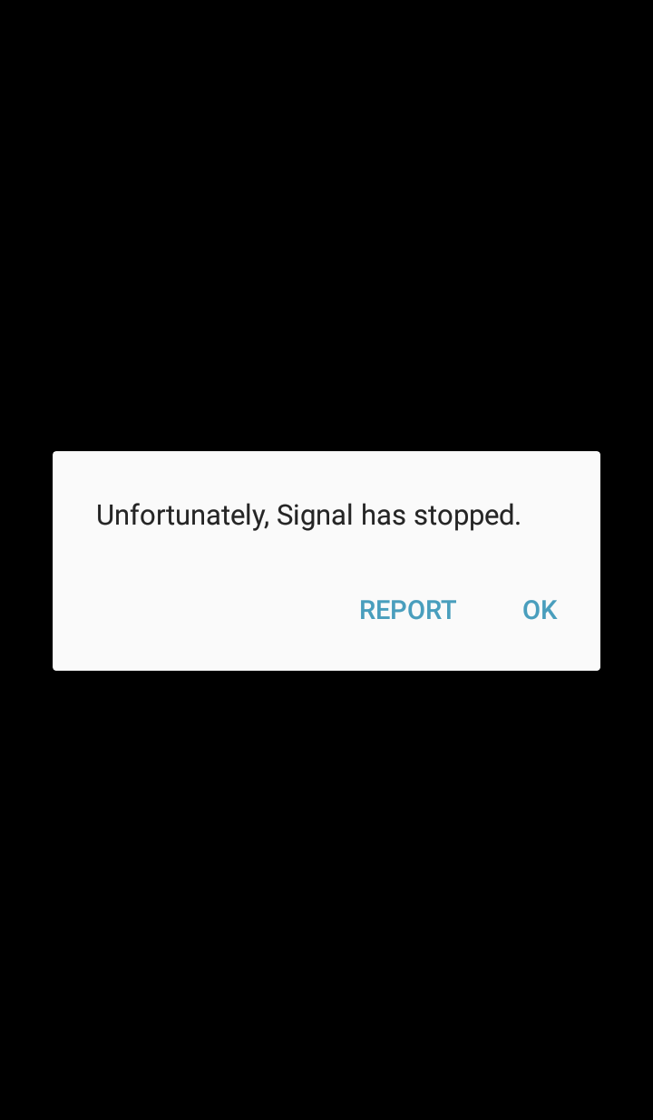 Crash Attempting To Forward Errored Message · Issue 7951 · Signalapp Signal Android · Github