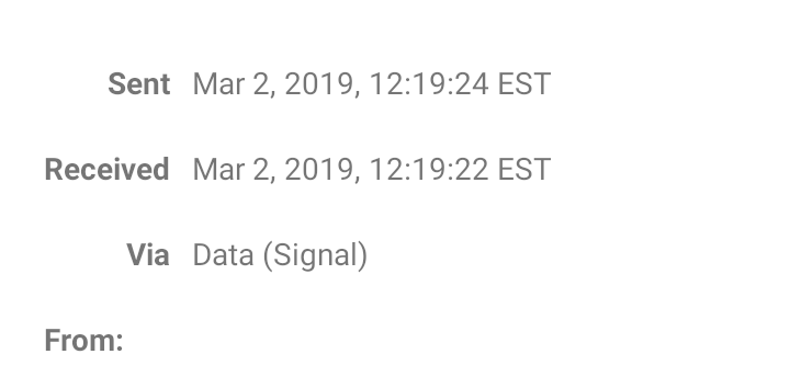 Received date is earlier than Sent date on messages received from ...