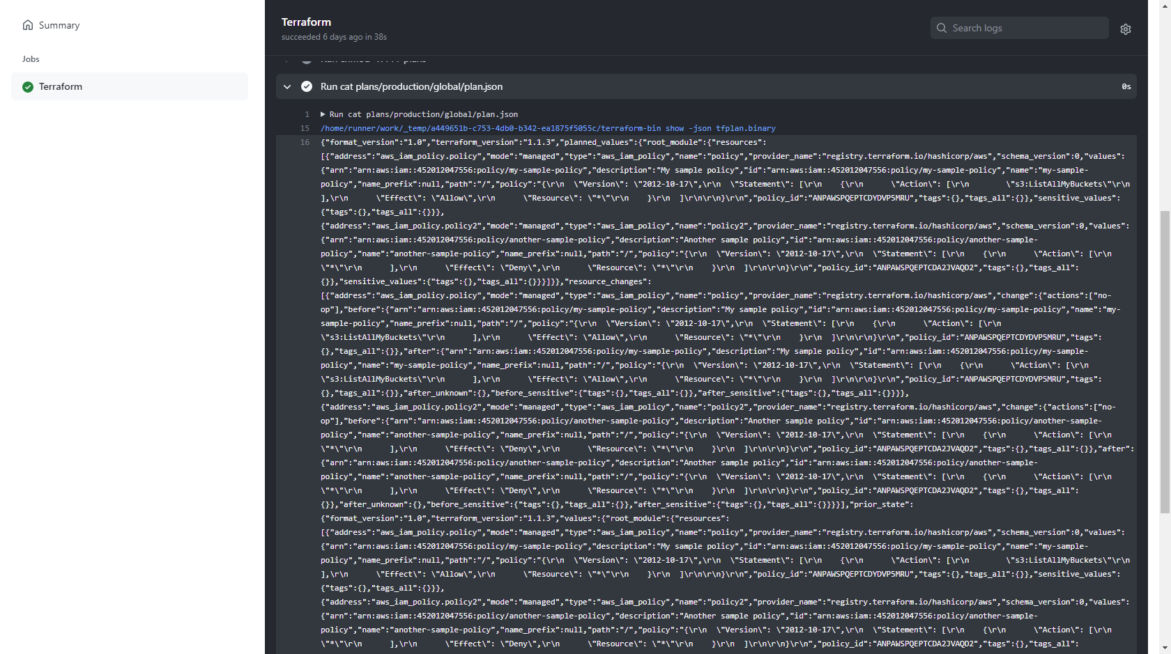 Checkov Action Not Working With Terraform Plans · Issue 70
