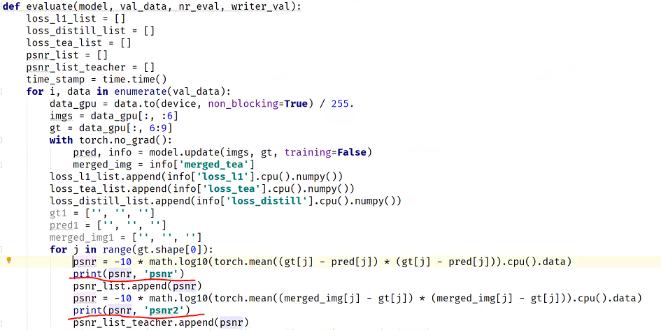关于psnr · Issue #230 · hzwer/ECCV2022-RIFE · GitHub
